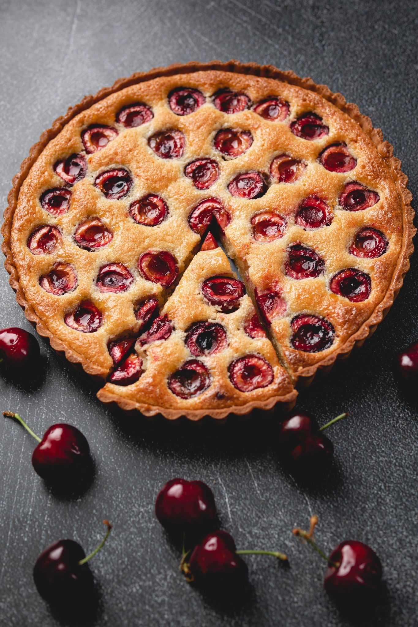 Cherry Frangipane Tart | the Sunday Baker
