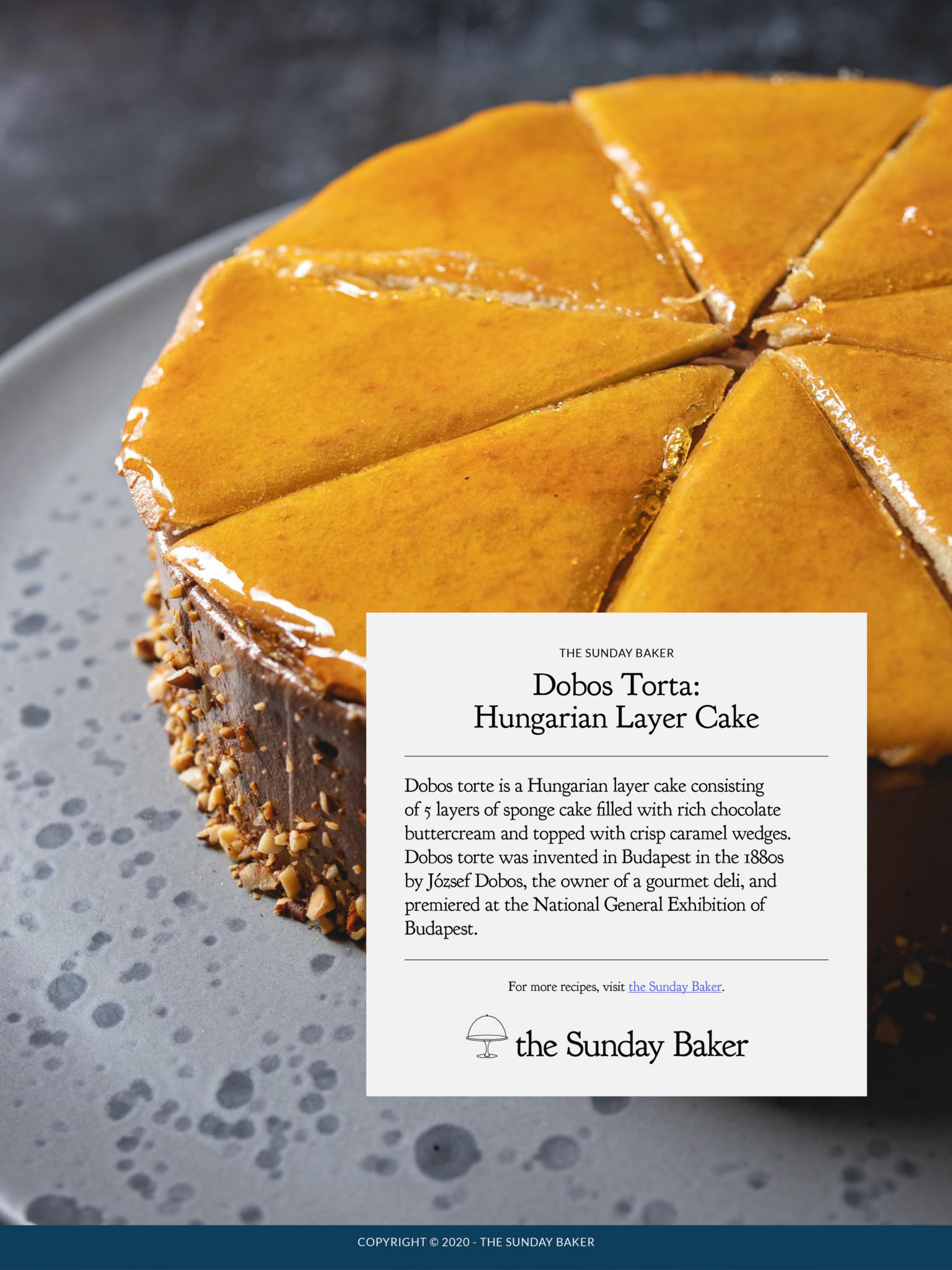 Download Dobos Torta Recipe | the Sunday Baker