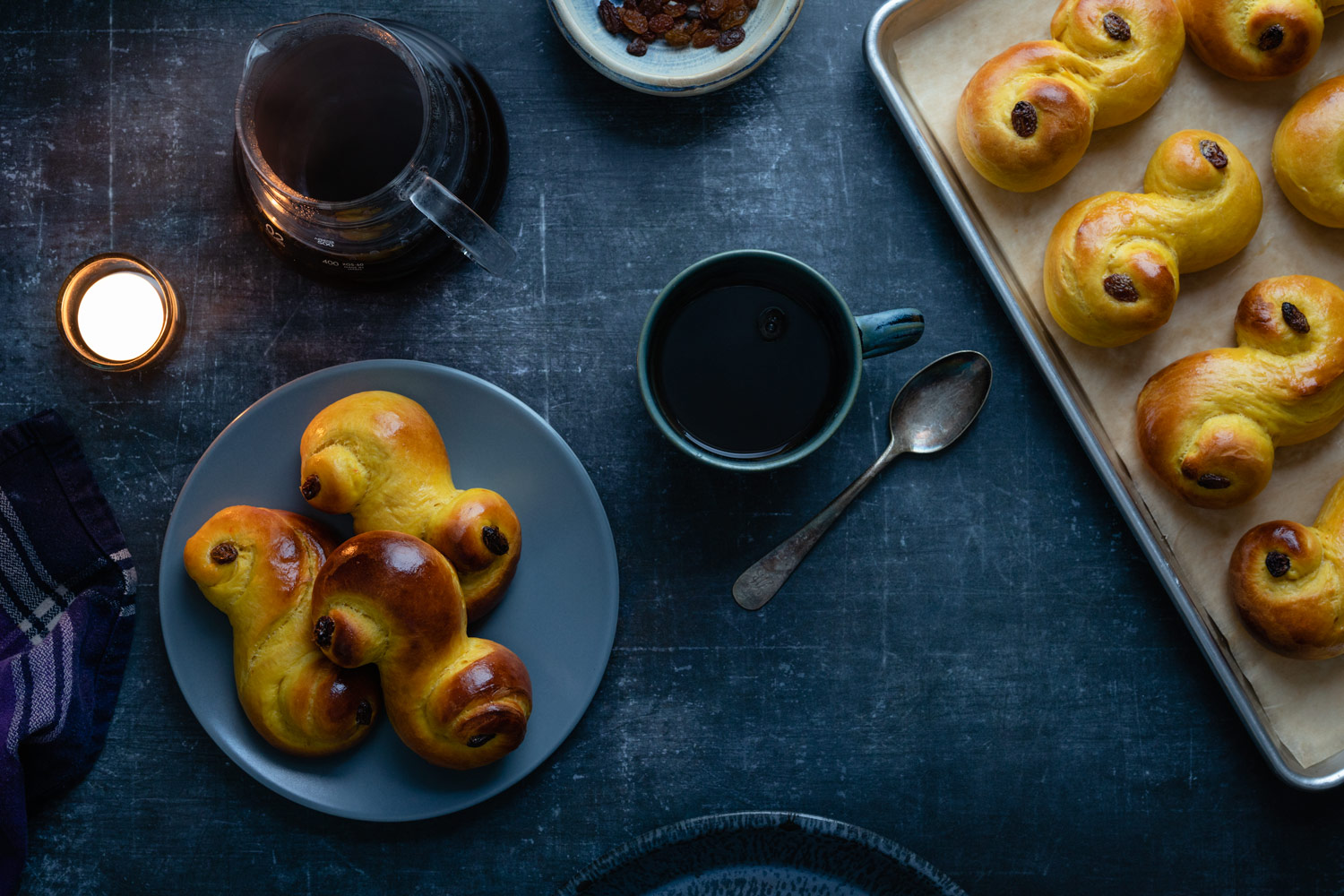 Lussekatter: Swedish Saffron Buns | the Sunday Baker