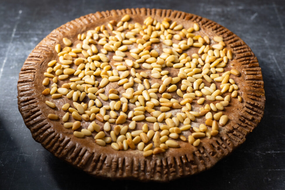 Chocolate Torta della Nonna | the Sunday Baker