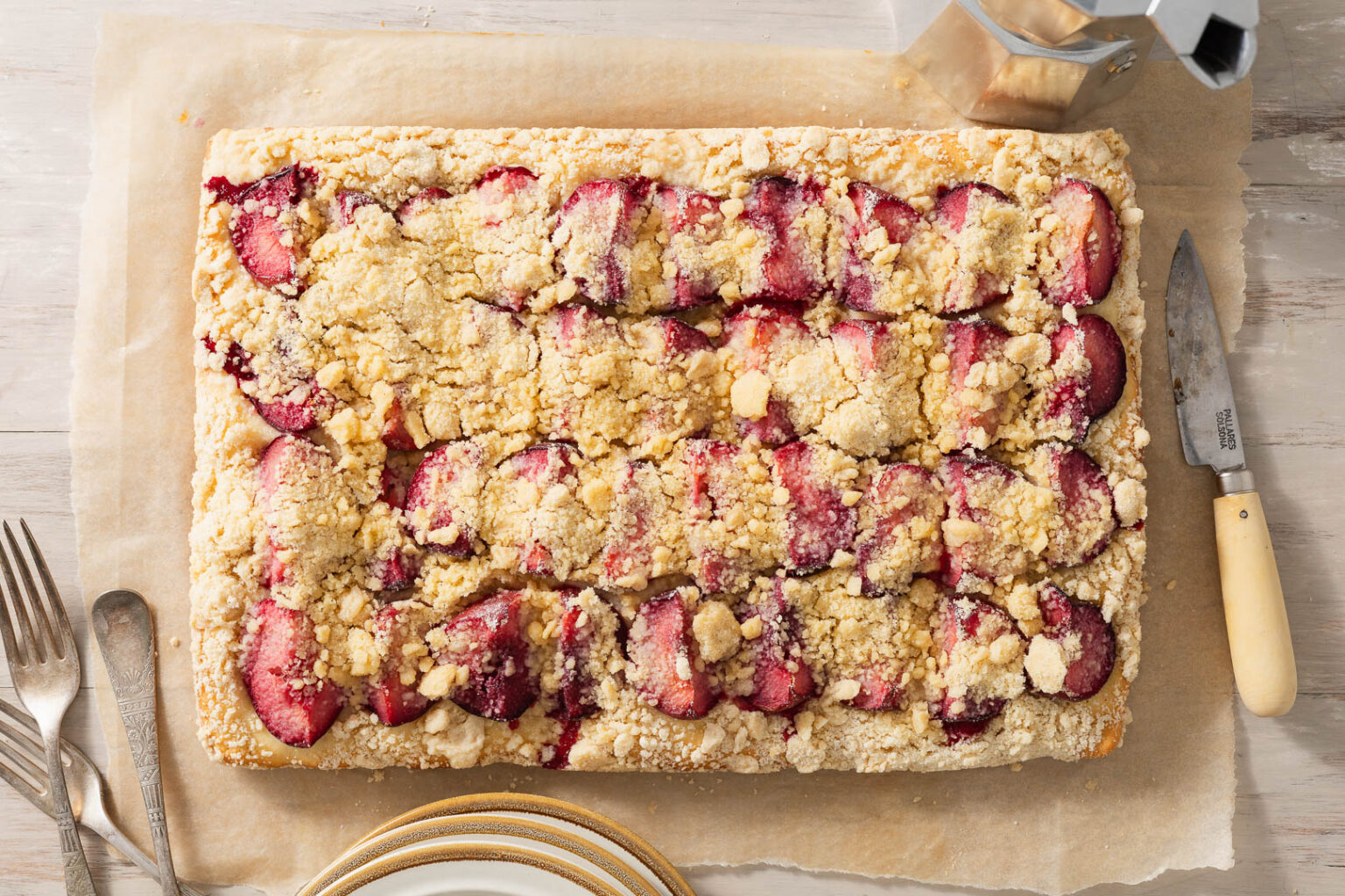 Pflaumenkuchen: German Plum Cake | the Sunday Baker